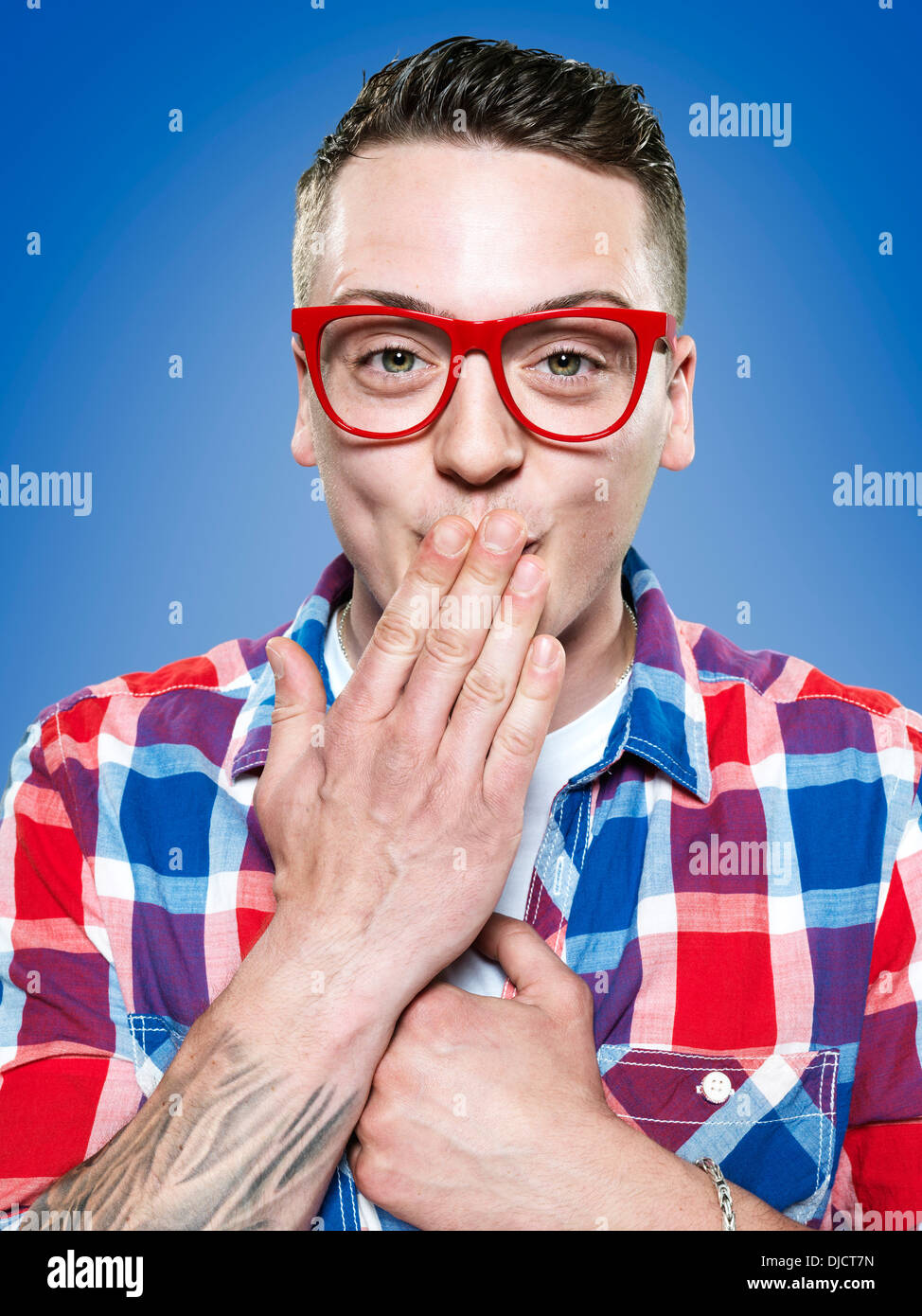 Dimple chin hi-res stock photography and images - Alamy
