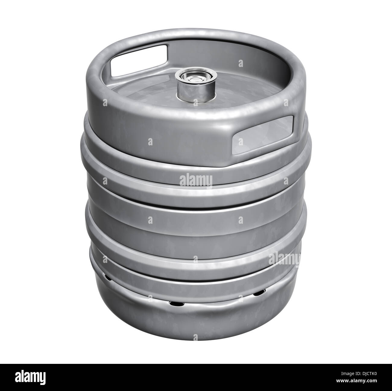 Beer keg - isolated over white background Stock Photo - Alamy