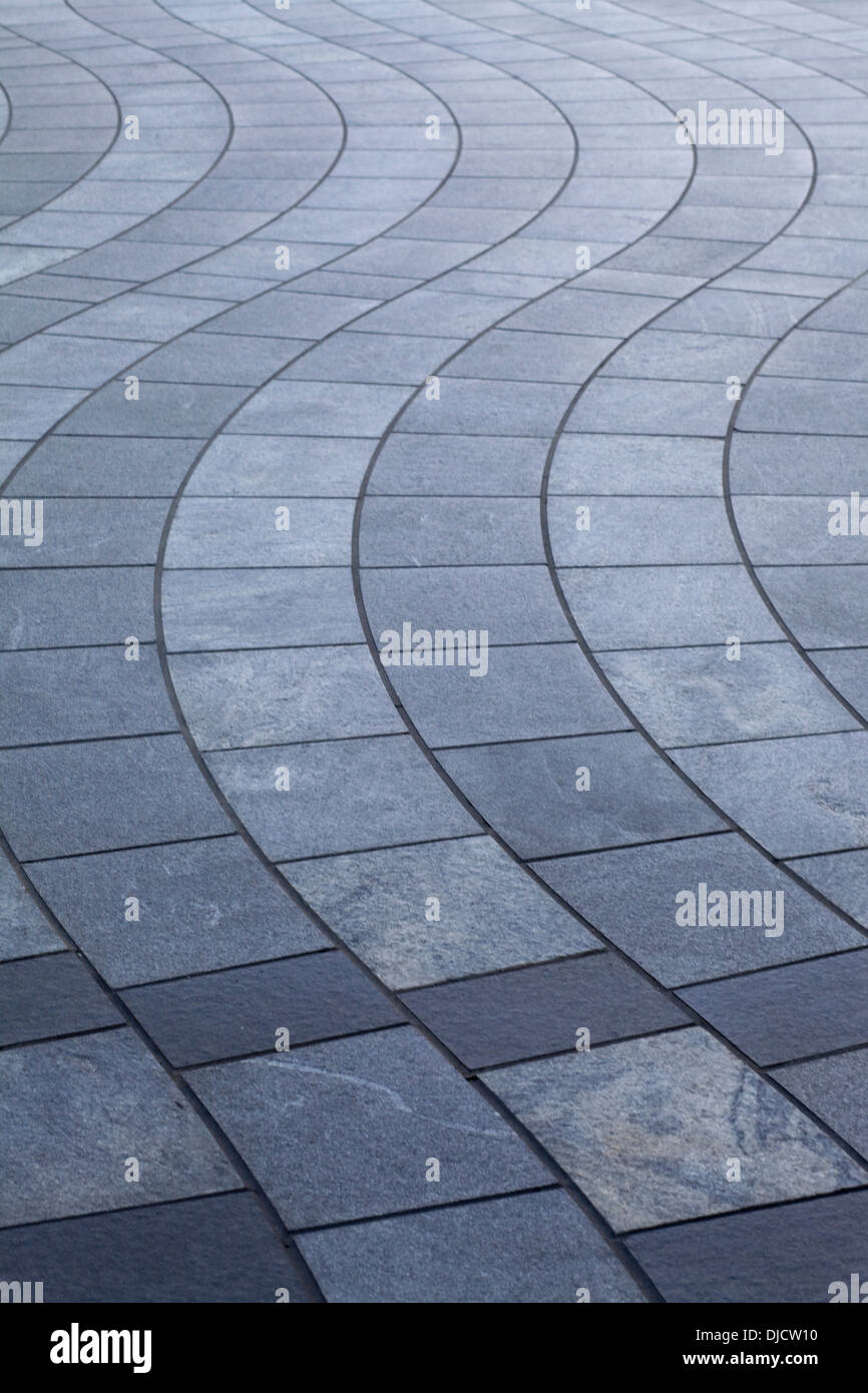 Wavy patterned pavement hi-res stock photography and images - Alamy