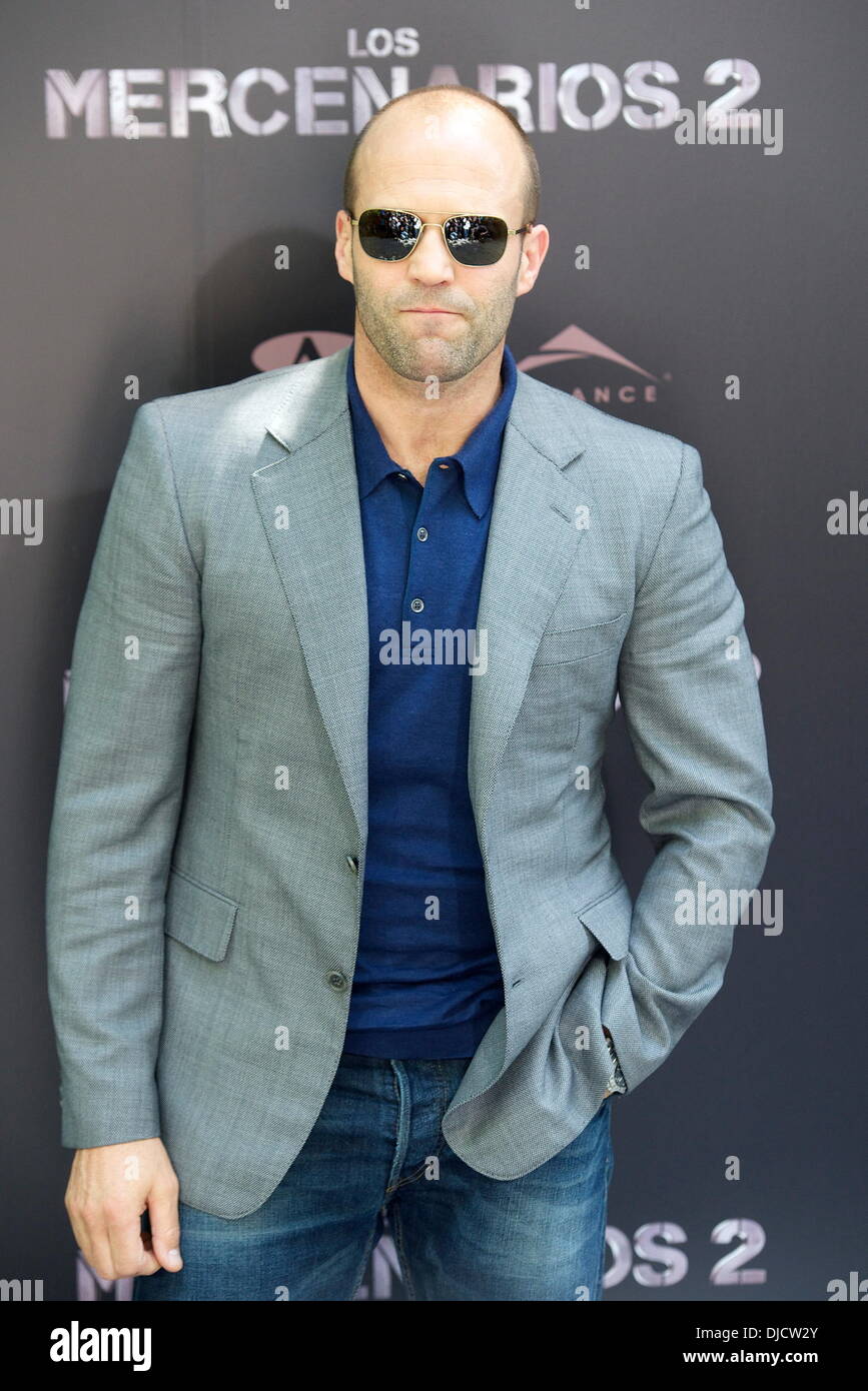 Jason Statham Photocall for 'The Expendables 2' held at the Ritz Hotel ...