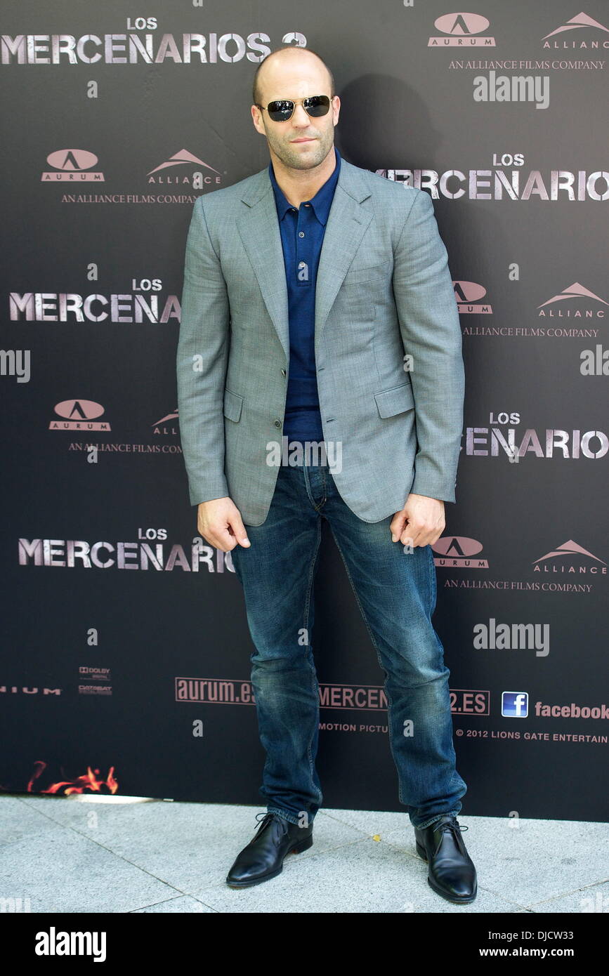 Jason Statham Photocall for 'The Expendables 2' held at the Ritz Hotel ...