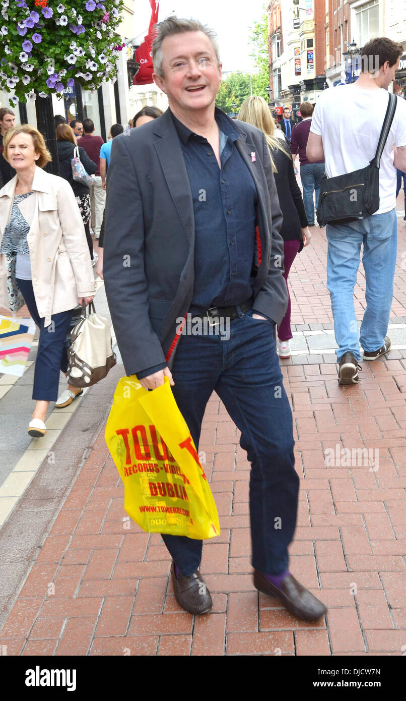 X Factor judge Louis Walsh seen walking down Grafton Street after ...