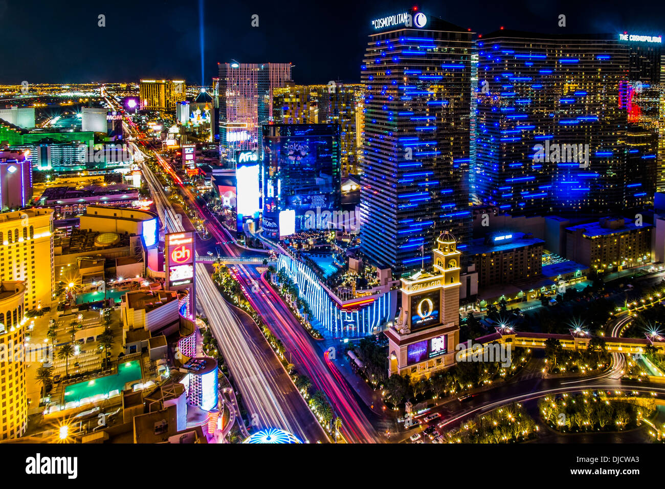 USA, Nevada, Las Vegas at night Stock Photo - Alamy