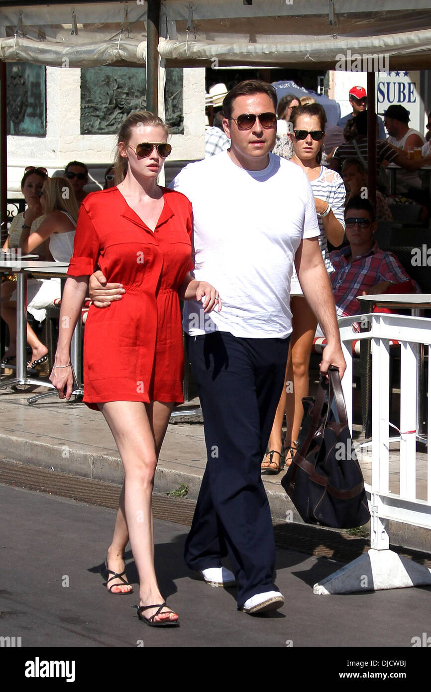 Lara Stone, David Walliams Elton John and partner David Furnish invite ...