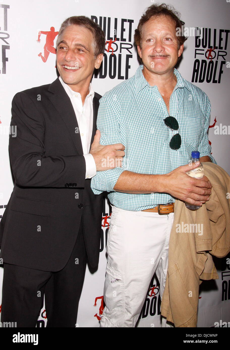 Tony Danza and Steve Guttenberg attends 'Bullet For Adolf' Off Broadway ...