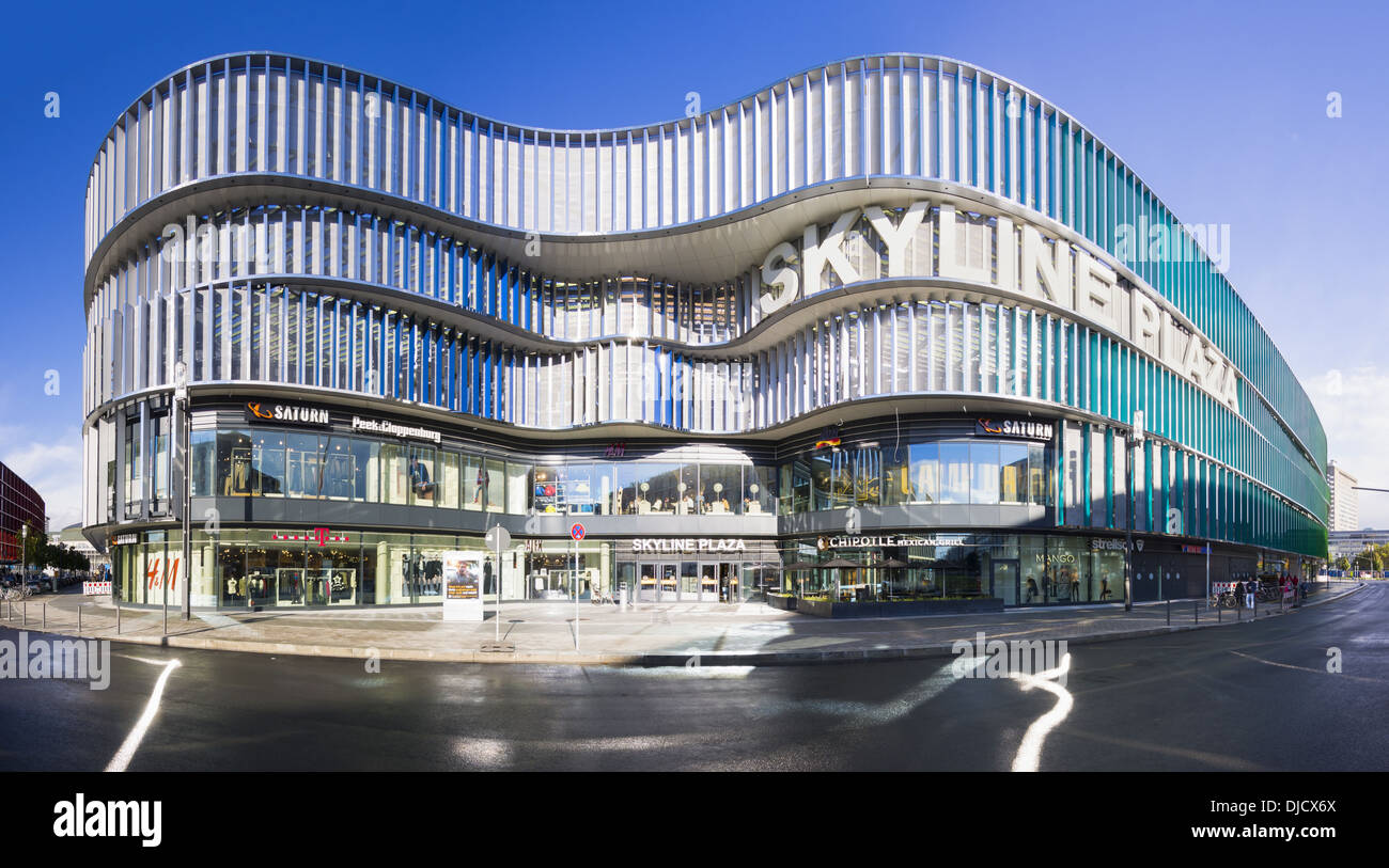 Germany, Hesse, Frankfurt, European Quarter, Skyline Plaza shopping ...