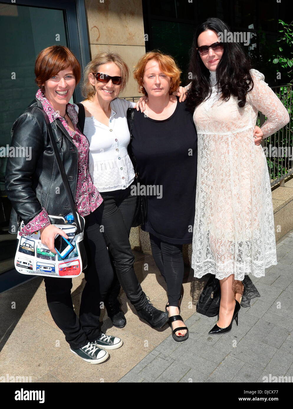 Eleanor Mcevoy, Sharon Shannon, Mary Coughlan and Hermione Hennessy ...