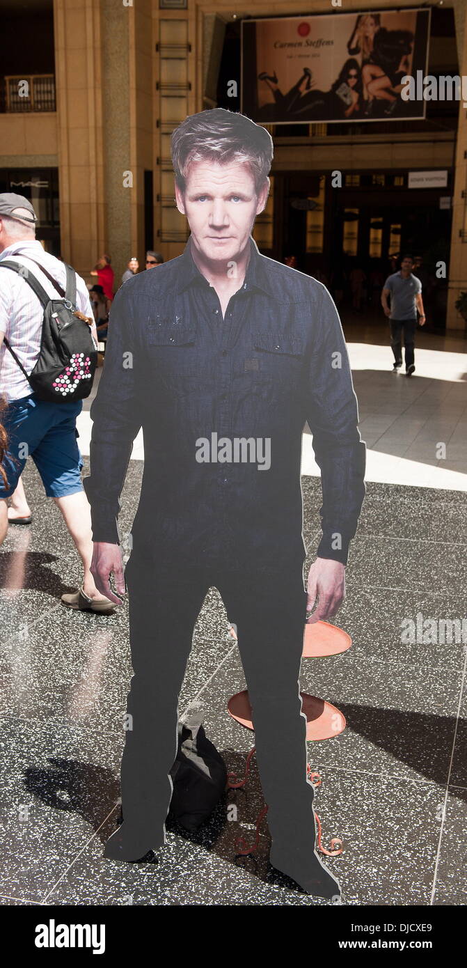 Gordon Ramsay cut out Photocall to promote Gordon Ramsay's new series ...