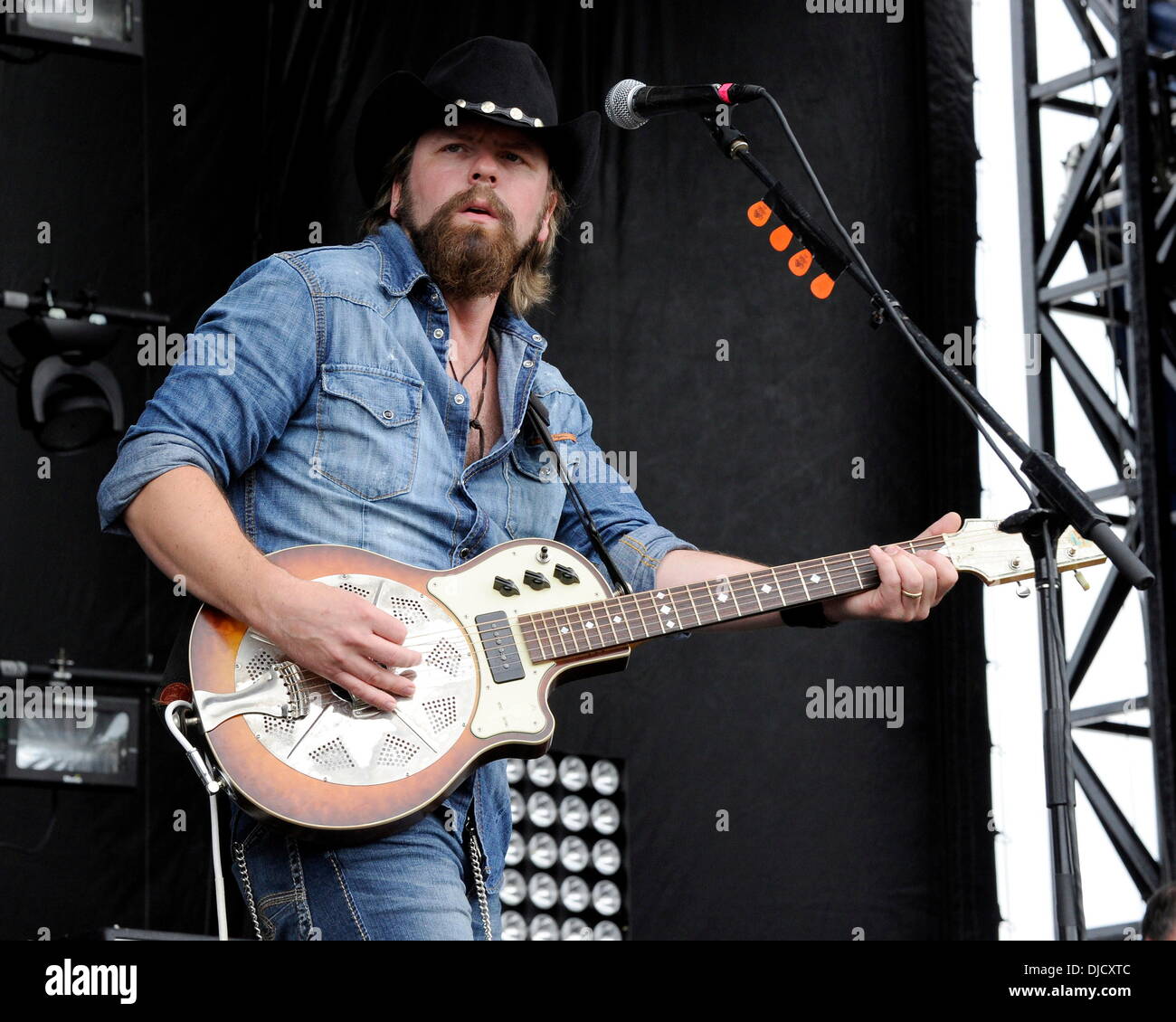 Jason McCoy performs at the 1st Annual 'Boots and Hearts Music Festival ...