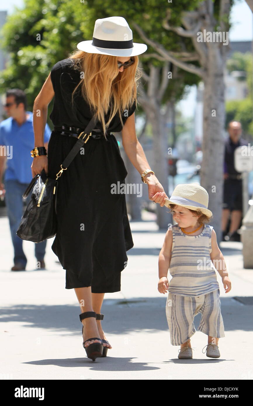 Rachel Zoe and son Skyler Berman seen shopping at Kitson For Kids on ...