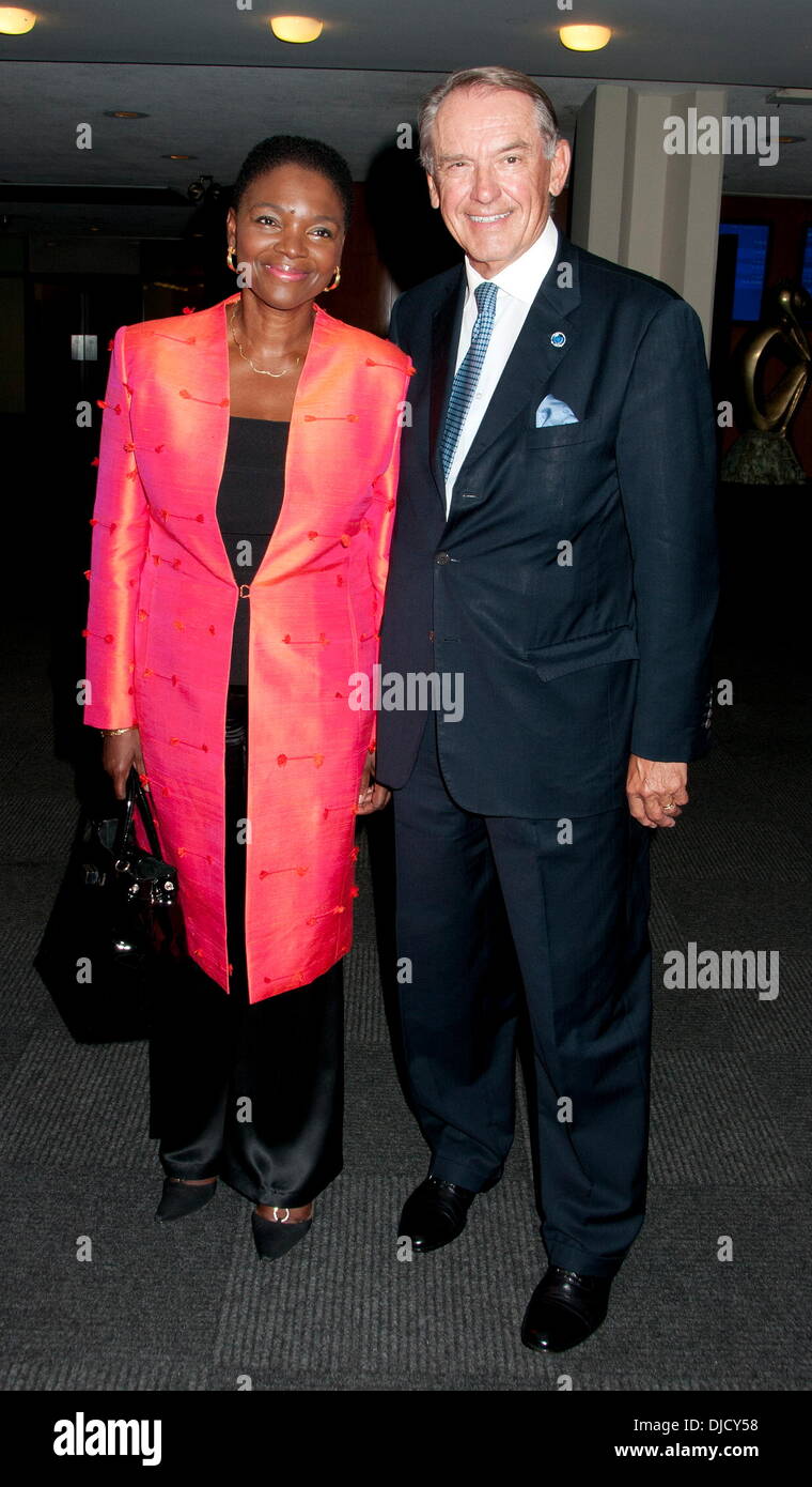 Valerie Amos, Jan Eliasson VIP Arrivals for Beyonce Taping of Special ...