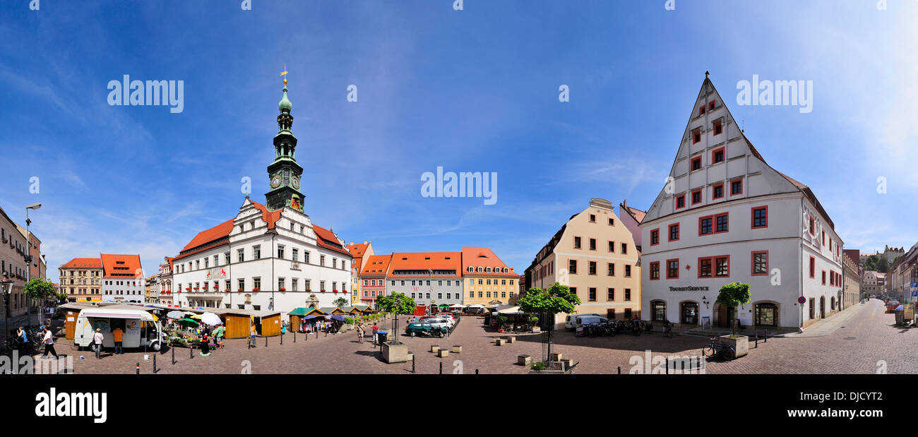 The marketplace at pirna hi-res stock photography and images - Alamy
