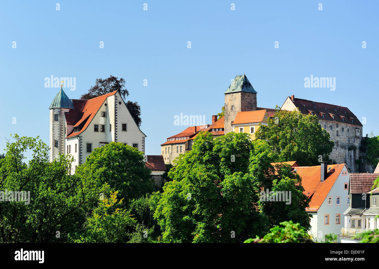 Townscape With Hohnstein Castle High Resolution Stock Photography and ...