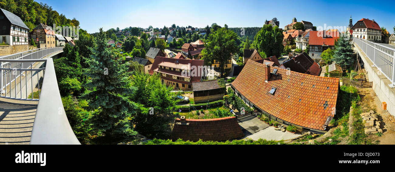 Hohnstein castle and town hi-res stock photography and images - Alamy