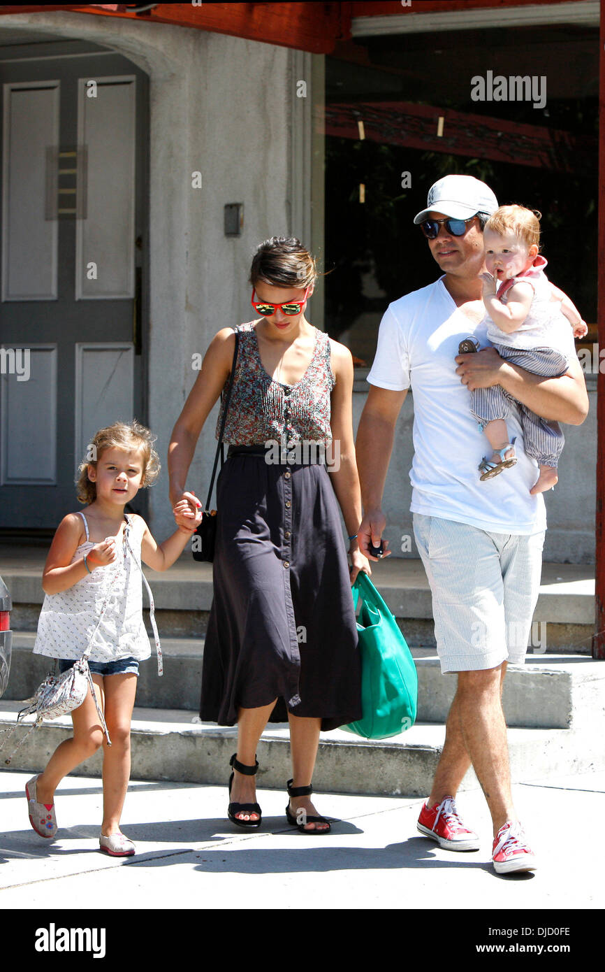 Jessica Alba, Cash Warren, Haven Garner Warren and Honor Marie Warren ...