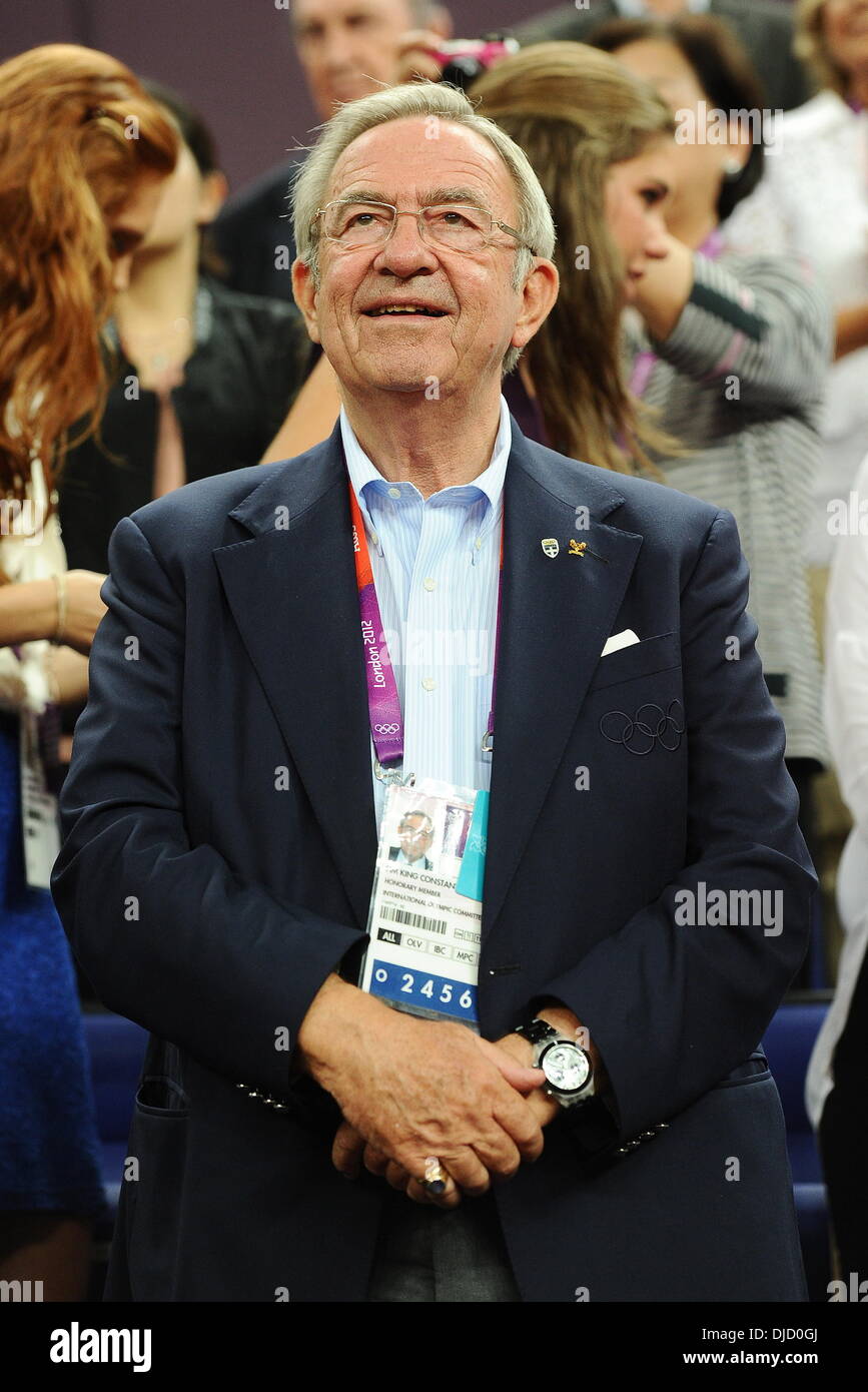 Constantine II of Greece Men's Basketball gold medal game between the ...