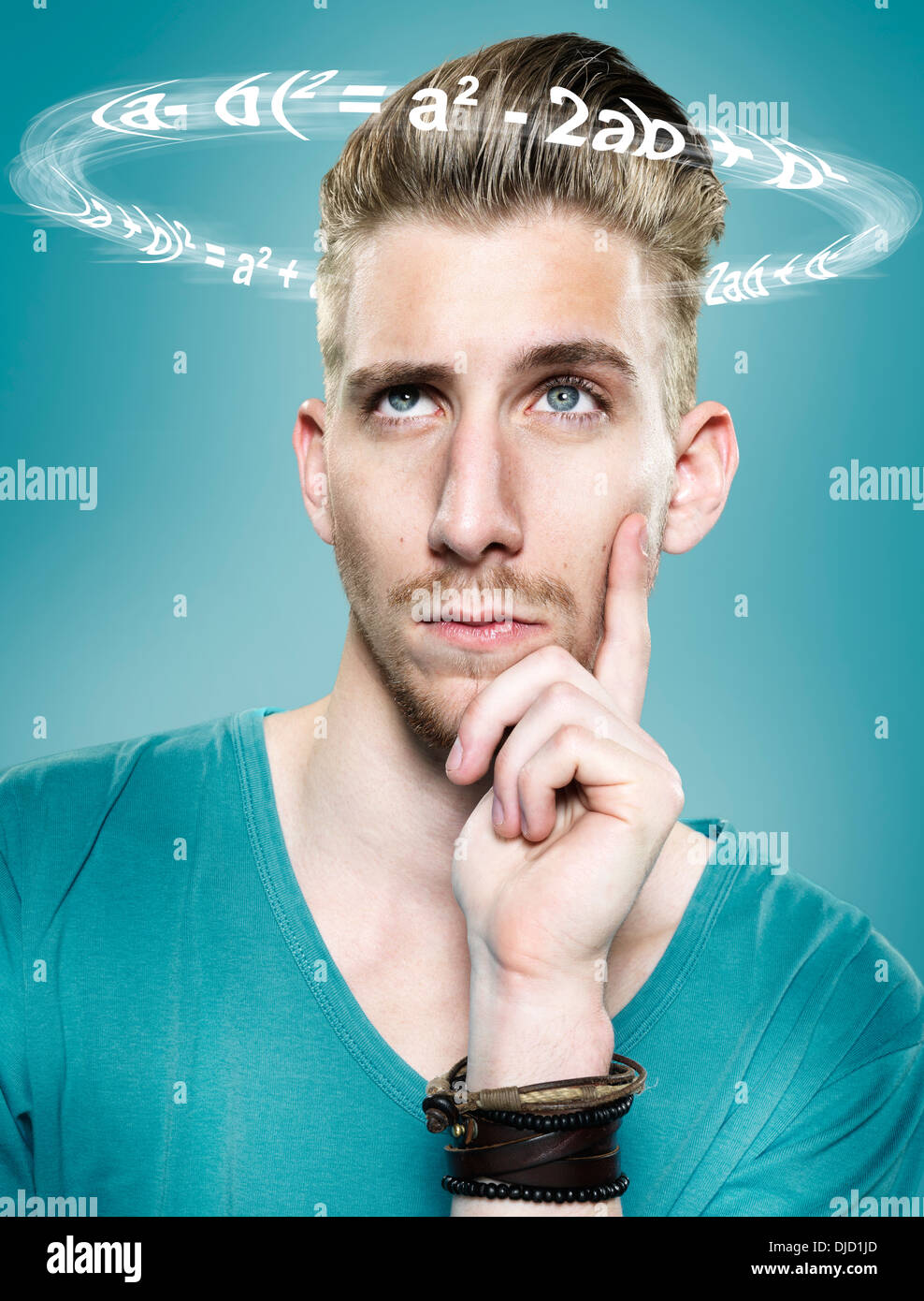 Mathematics formula head hi-res stock photography and images - Alamy