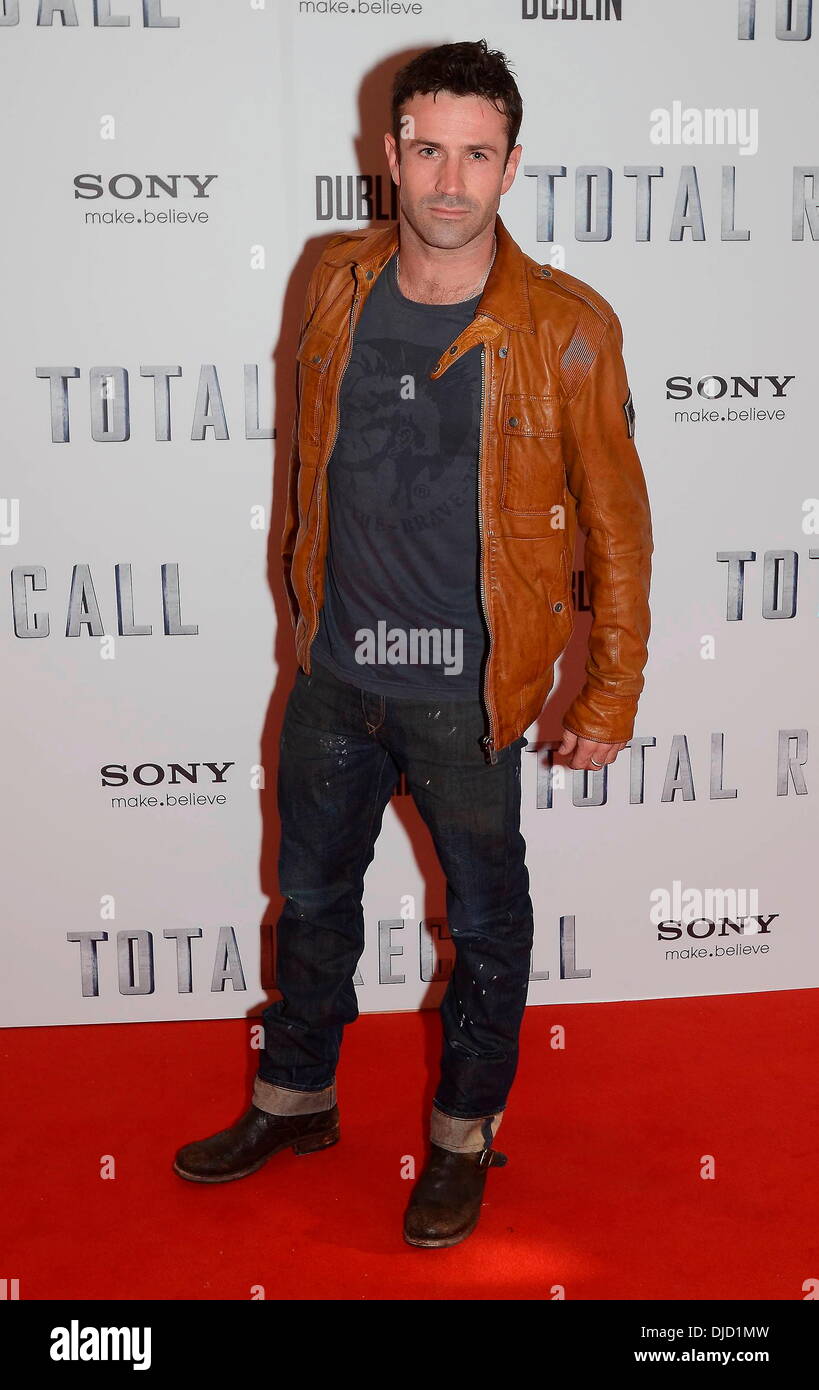 Adam Fergus Premiere of 'Total Recall' held at The Savoy - Arrivals ...
