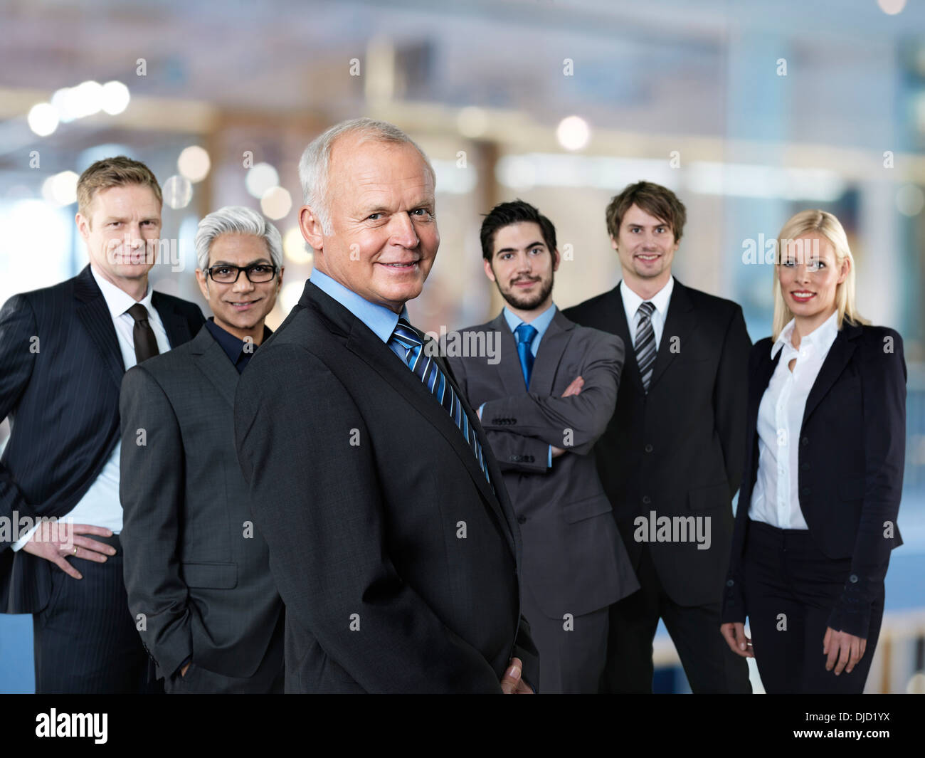 Group six business partners hi-res stock photography and images - Alamy