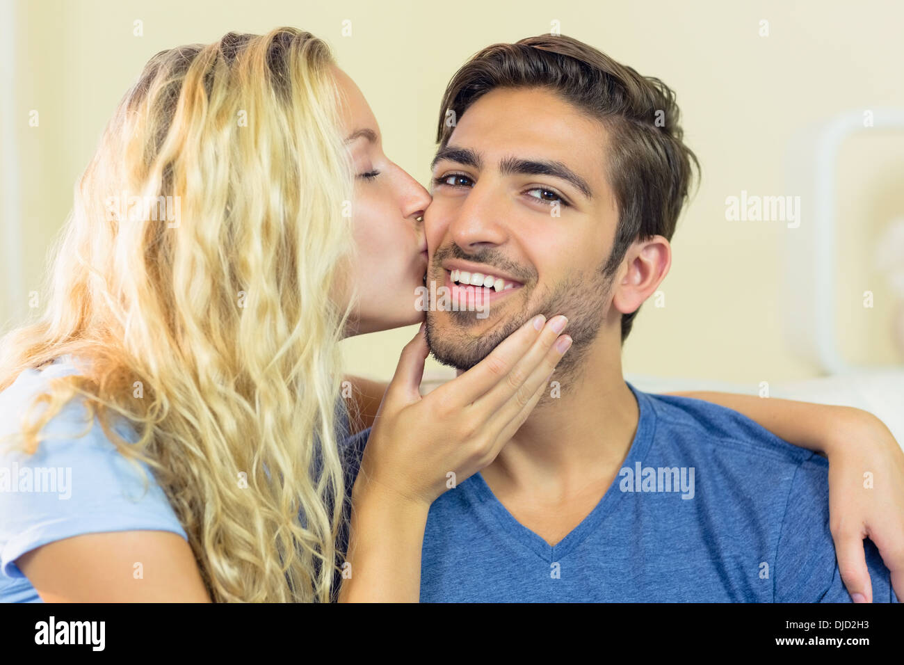 Pretty blonde girlfriend hi-res stock photography and images - Alamy