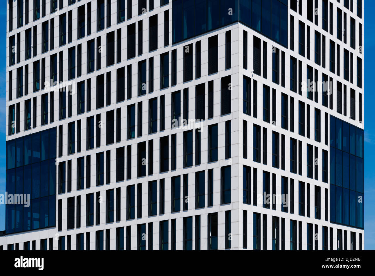 Germany, Munich, Facade of highrise building Stock Photo - Alamy