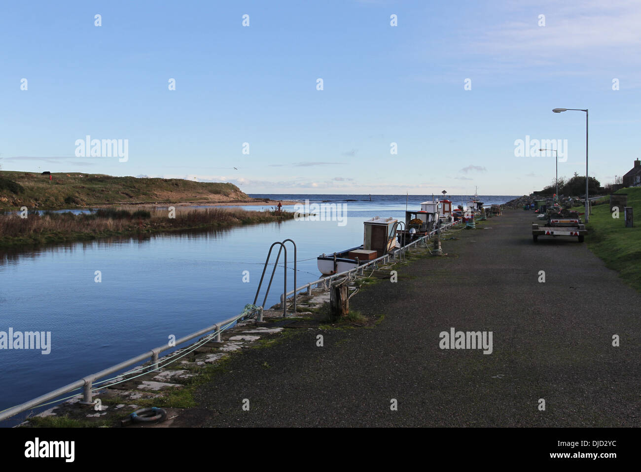 Brora harbour hi-res stock photography and images - Alamy