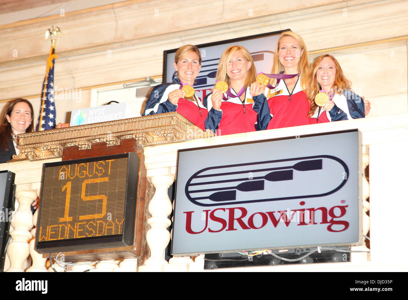 U.S. Women's 2012 Olympic Rowing Gold Medal Team Mary Whipple, Esther ...