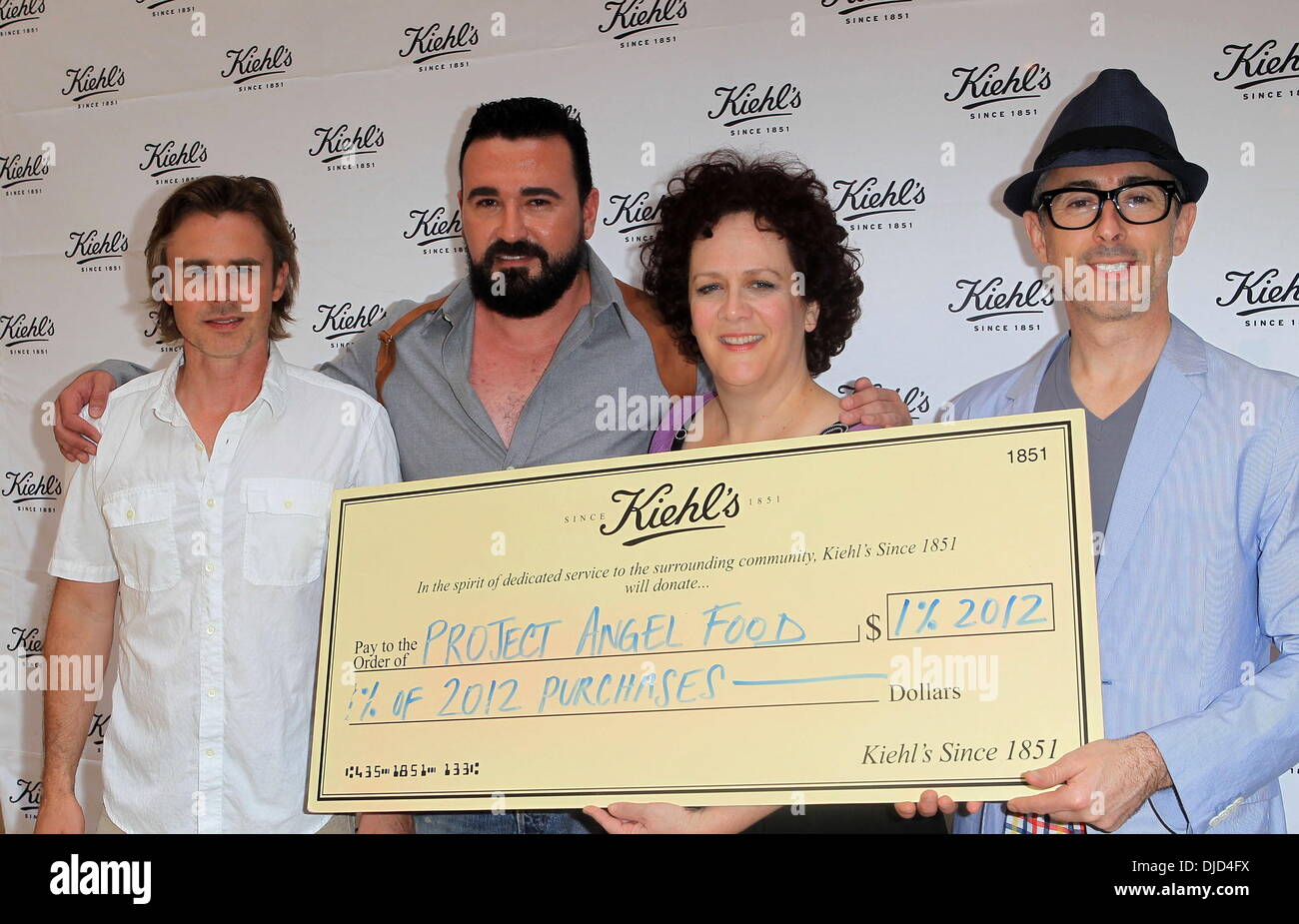 Sam Trammell, Chris Salgardo, Margaret Steele, Alan Cumming attend the ...