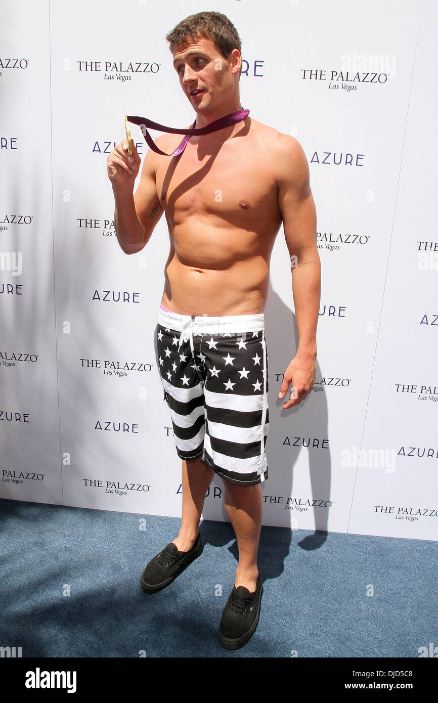 Ryan Lochte swimmer celebrates his Olympic success by hosting a day at ...