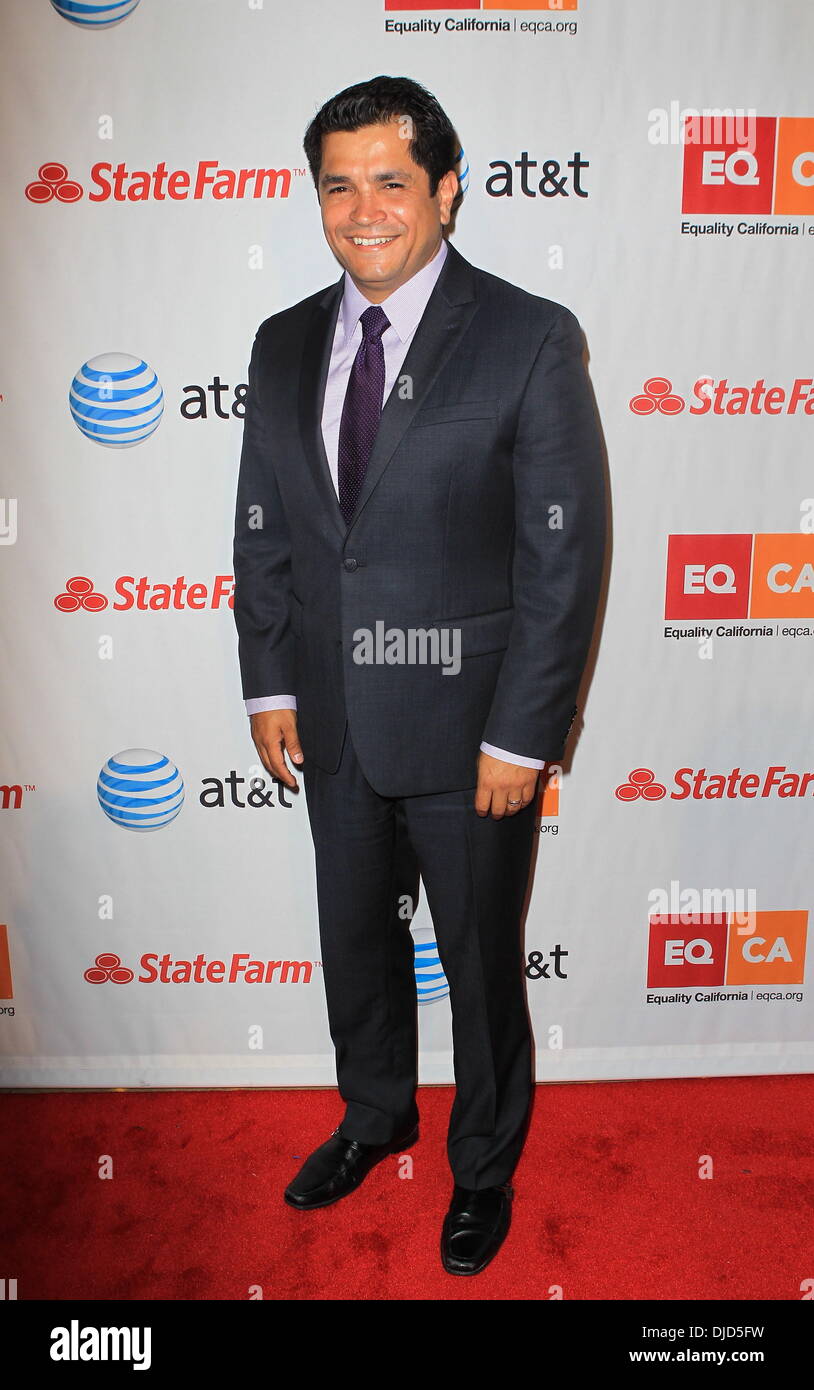 Jimmy Gomez Equality Awards 2012, held at the Beverly Hilton Hotel ...