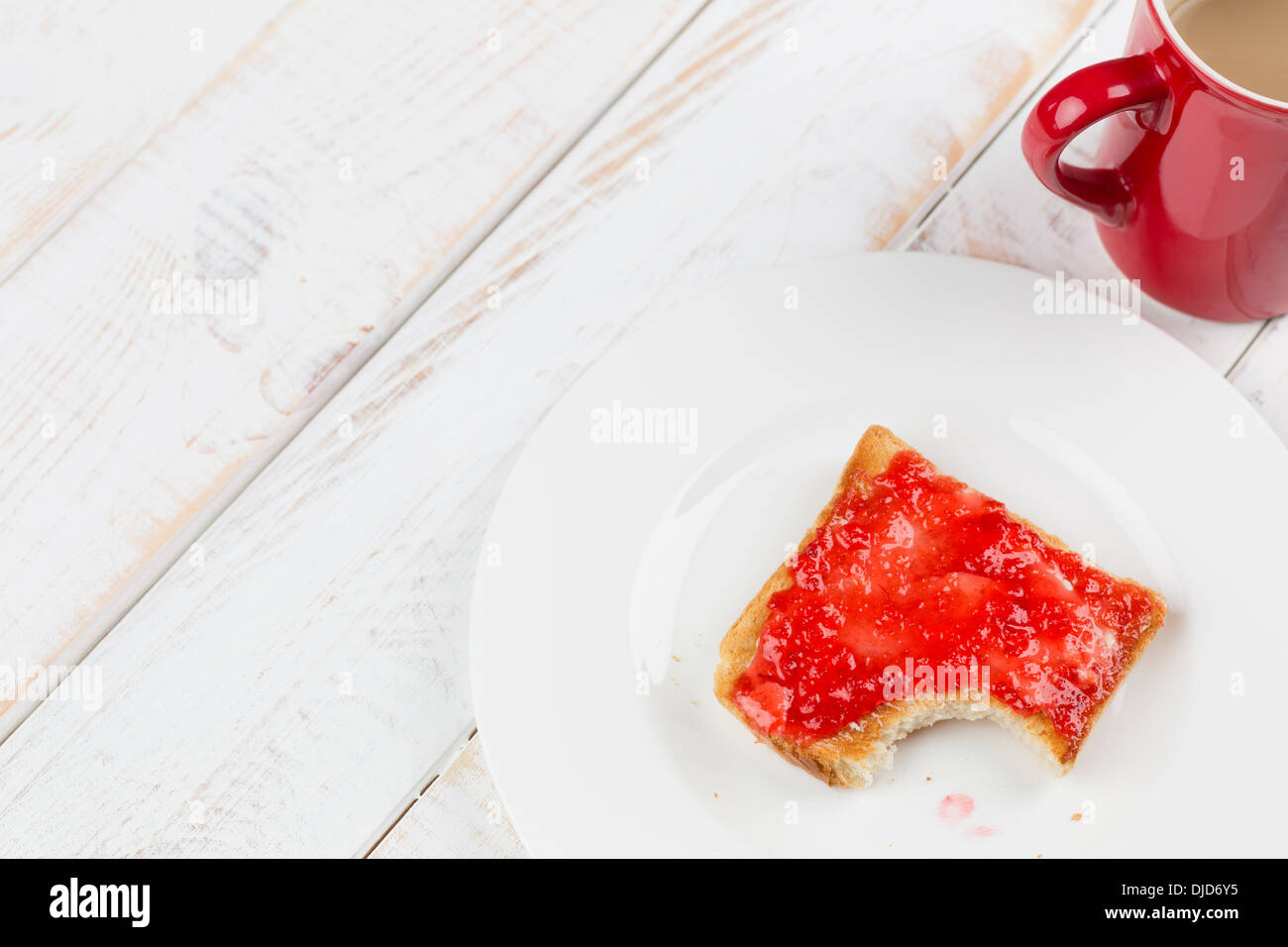 Bitten toast hi-res stock photography and images - Alamy