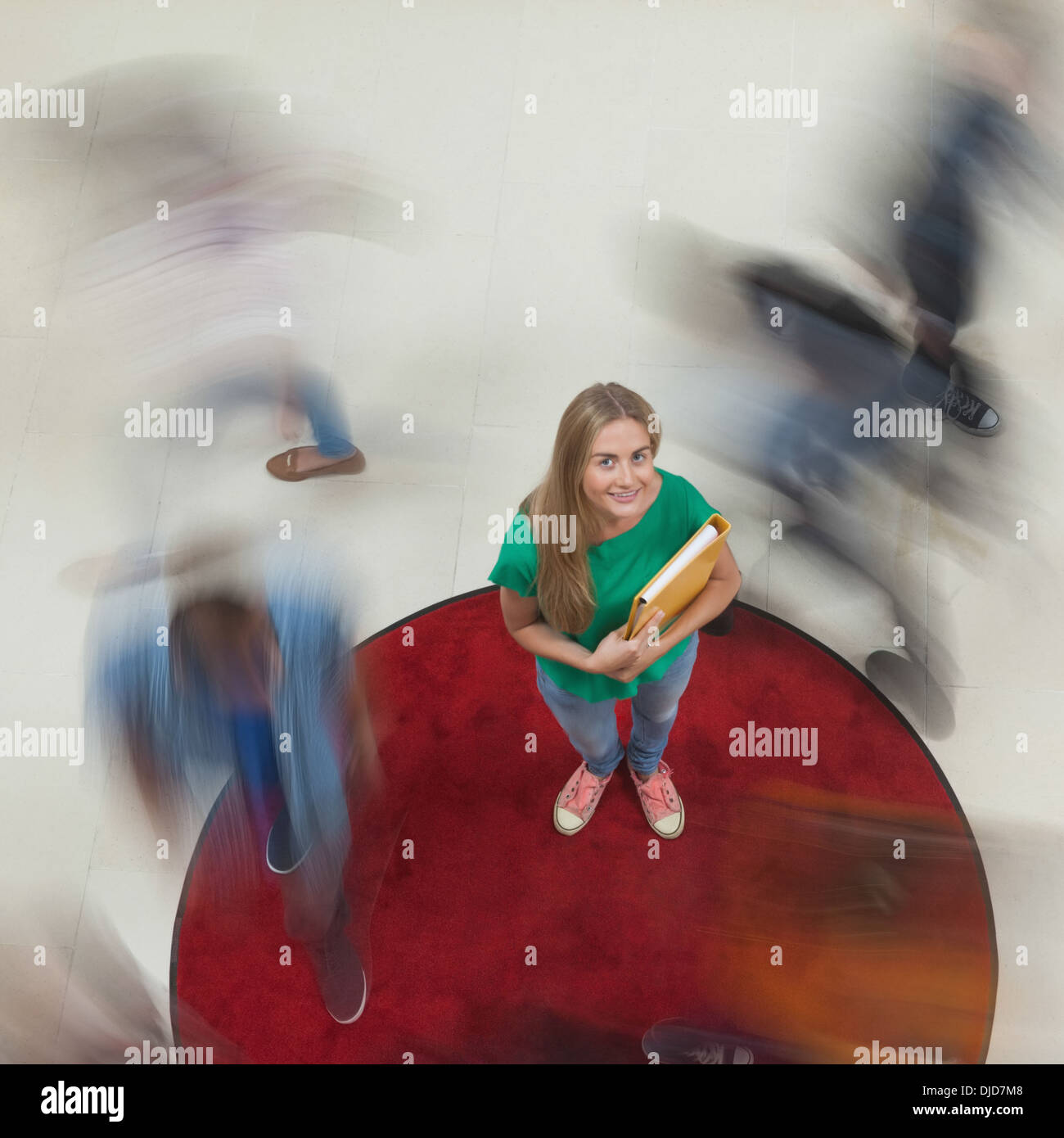 Rushing around woman High Resolution Stock Photography and Images - Alamy