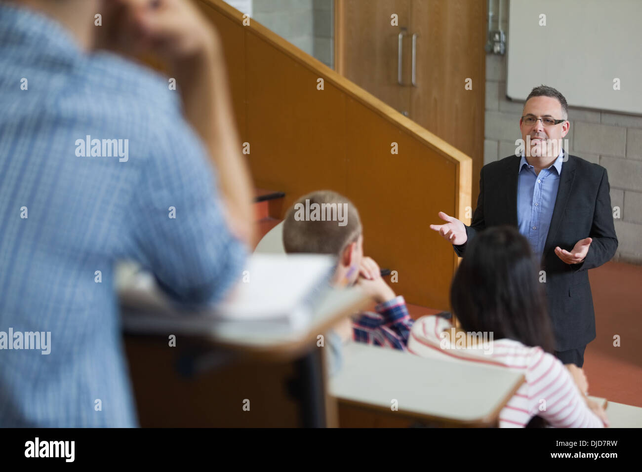 University lecturer hi-res stock photography and images - Alamy