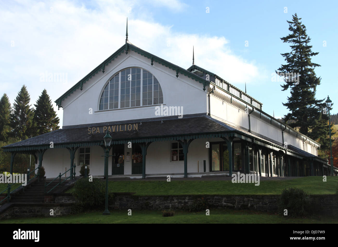 Renovated Spa Pavilion Strathpeffer Scotland November 2013 Stock Photo ...