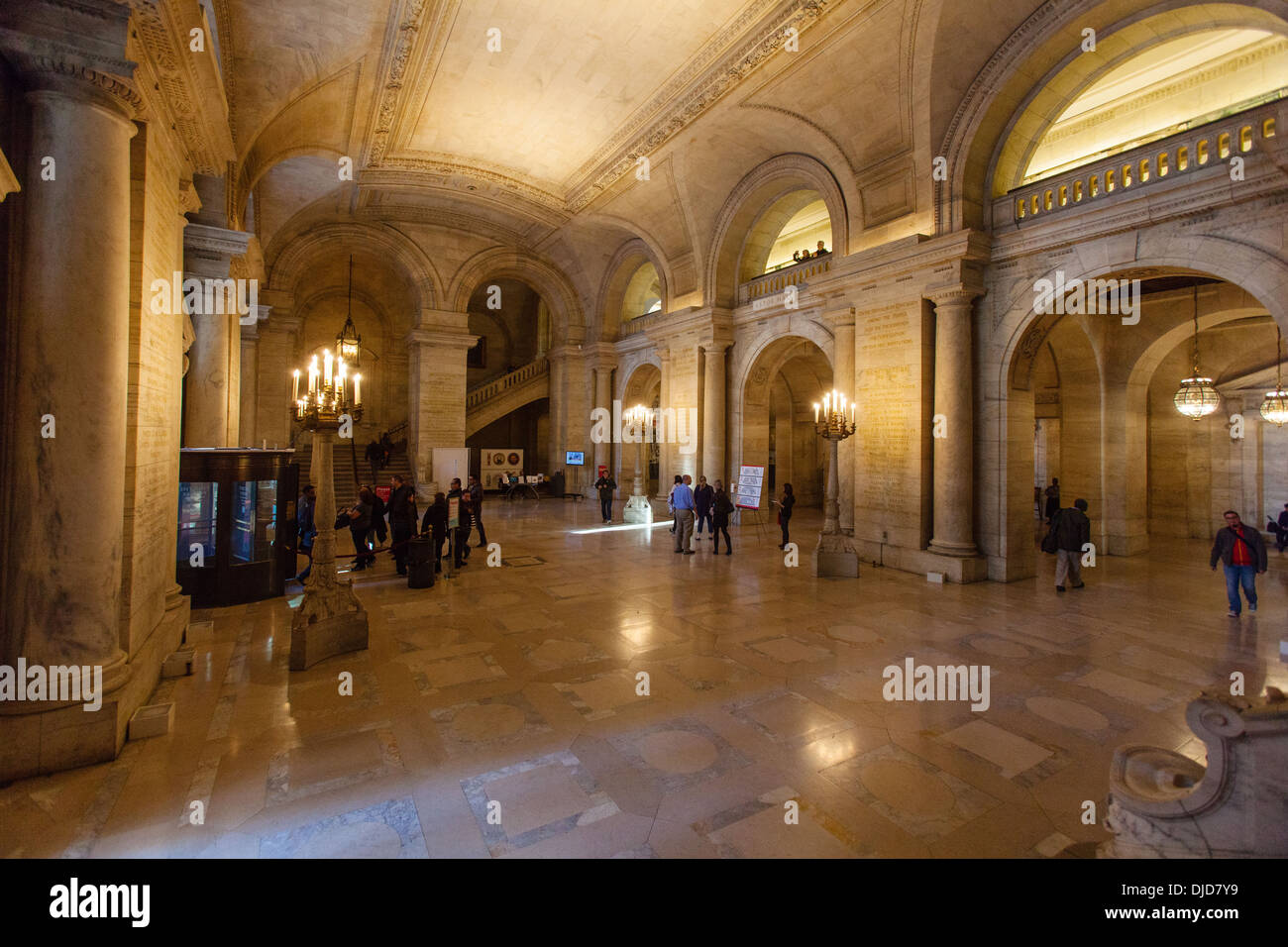 New York Public Library, Fifth Avenue, Manhattan, New York City, United ...