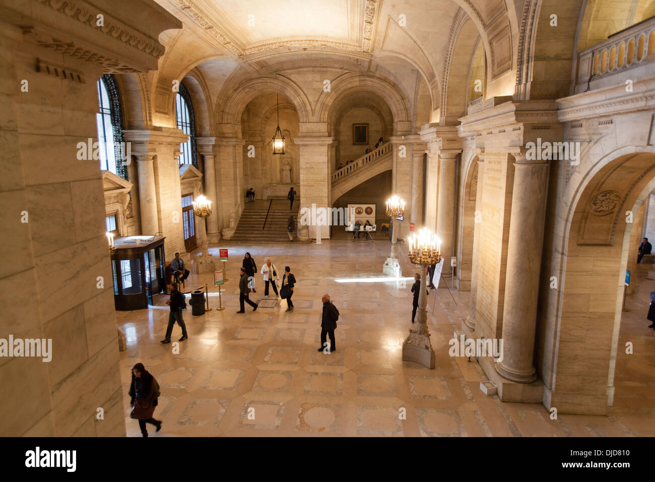New York Public Library, Fifth Avenue, Manhattan, New York City, United ...