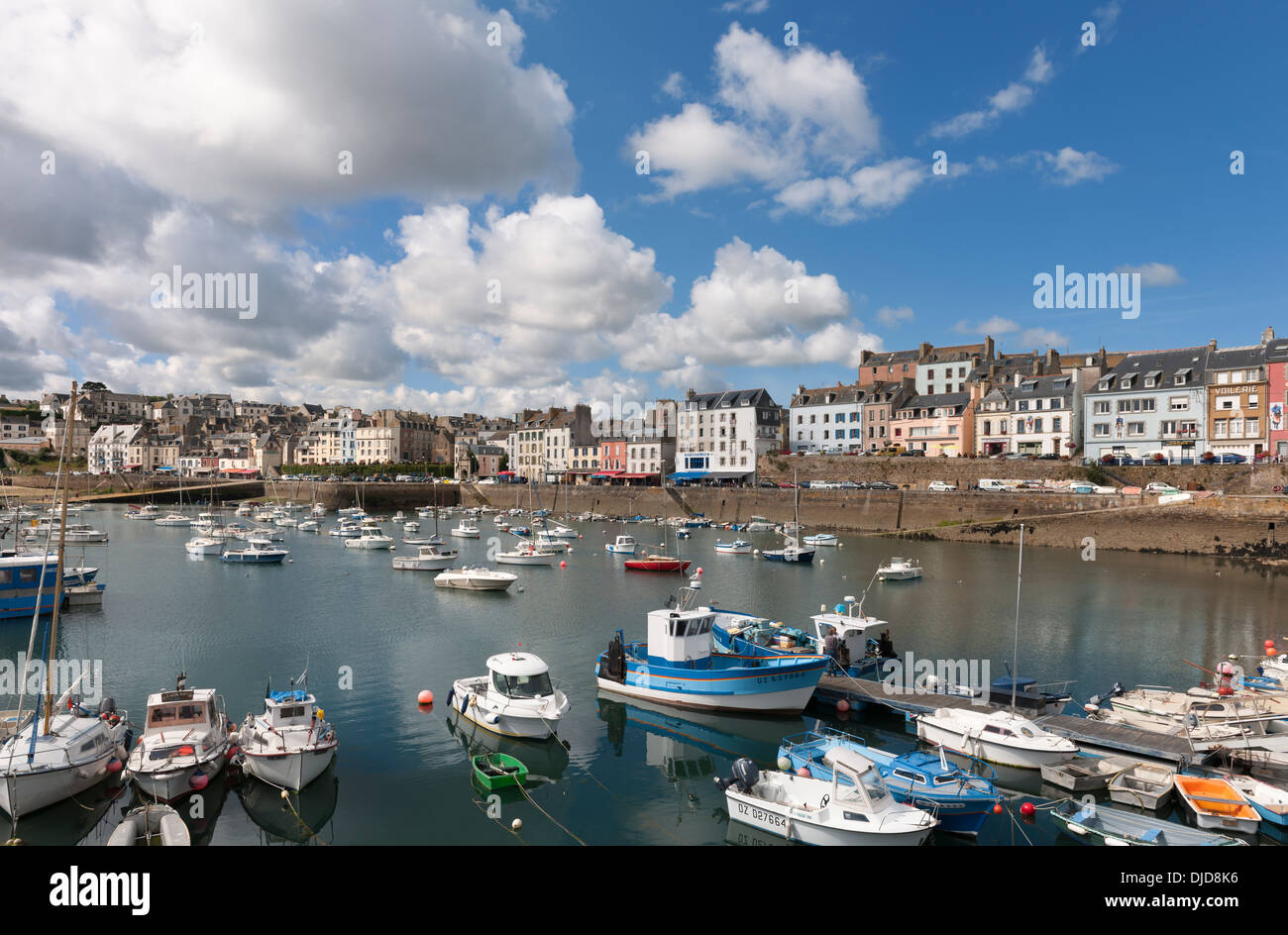 France, Bretagne, Harbor of Douarnenez Stock Photo - Alamy