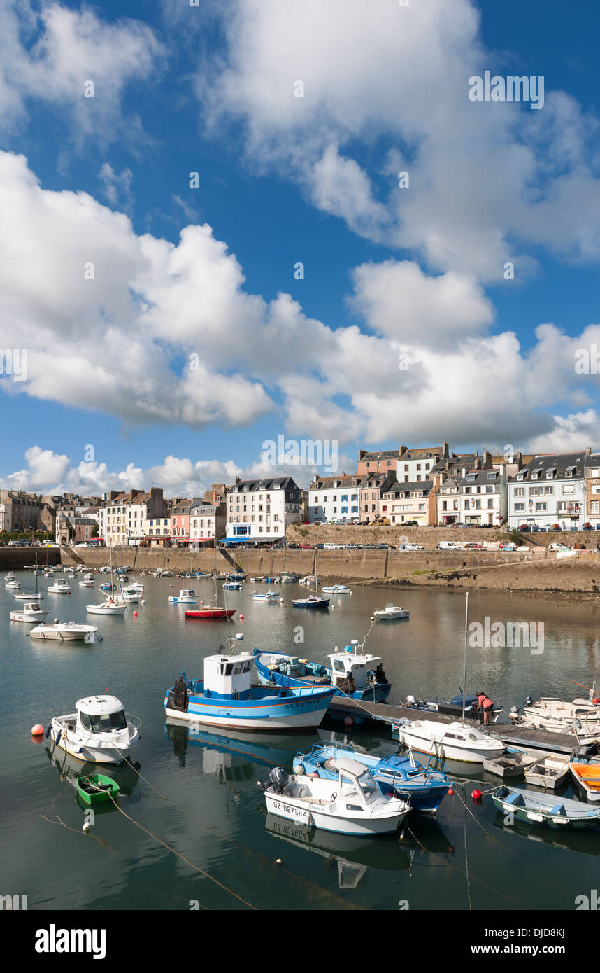 France, Bretagne, Harbor of Douarnenez Stock Photo - Alamy