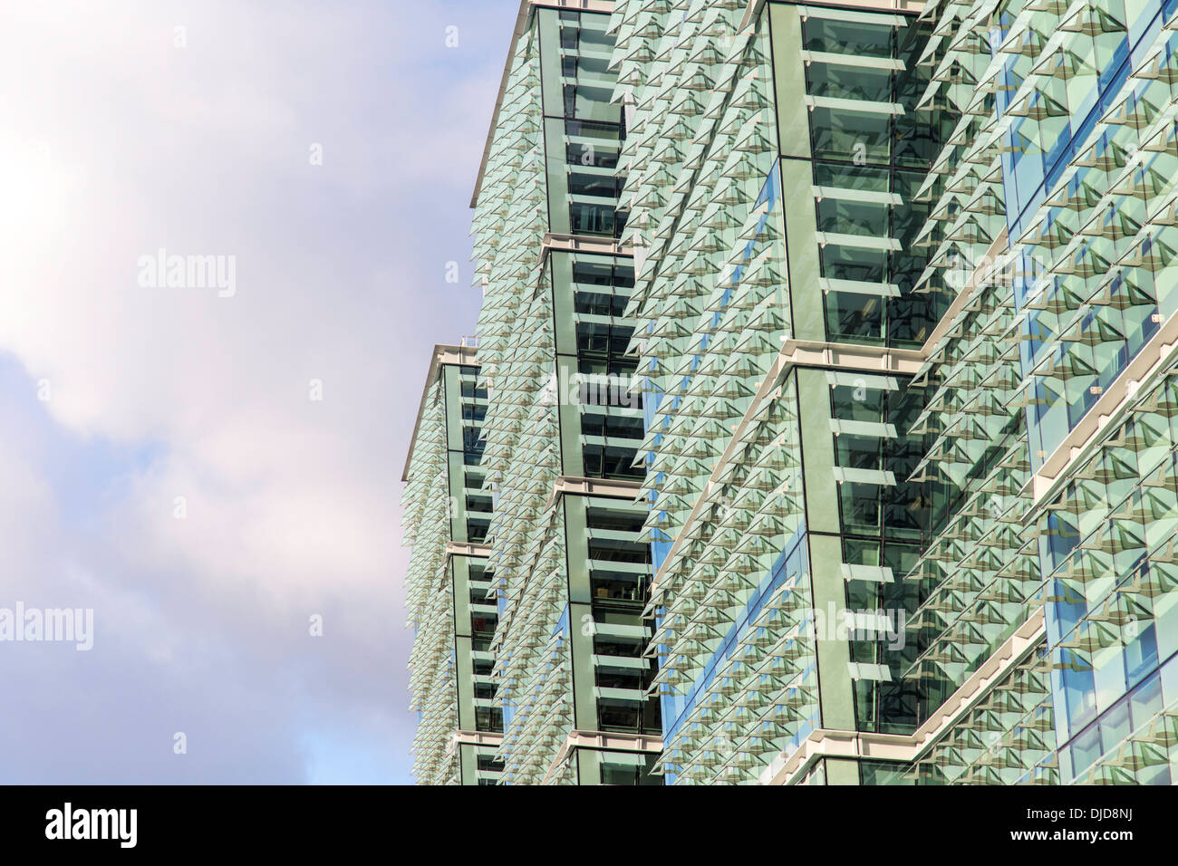 Modern glass buildings, Birmingham, England, UK Stock Photo - Alamy