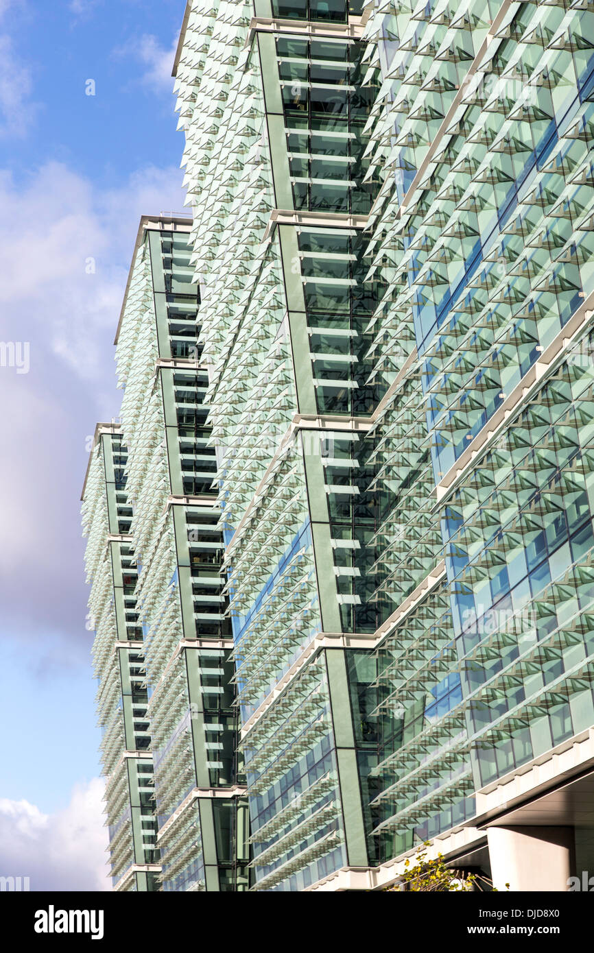 Modern glass buildings, Birmingham, England, UK Stock Photo - Alamy