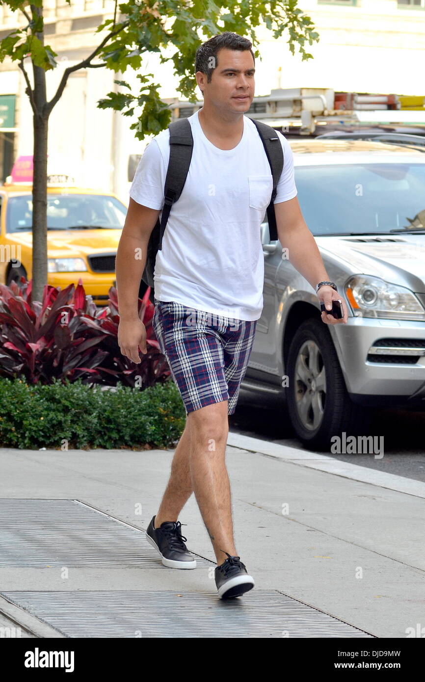Cash Warren seen out and about in Manhattan New York City, USA - 24.07. ...