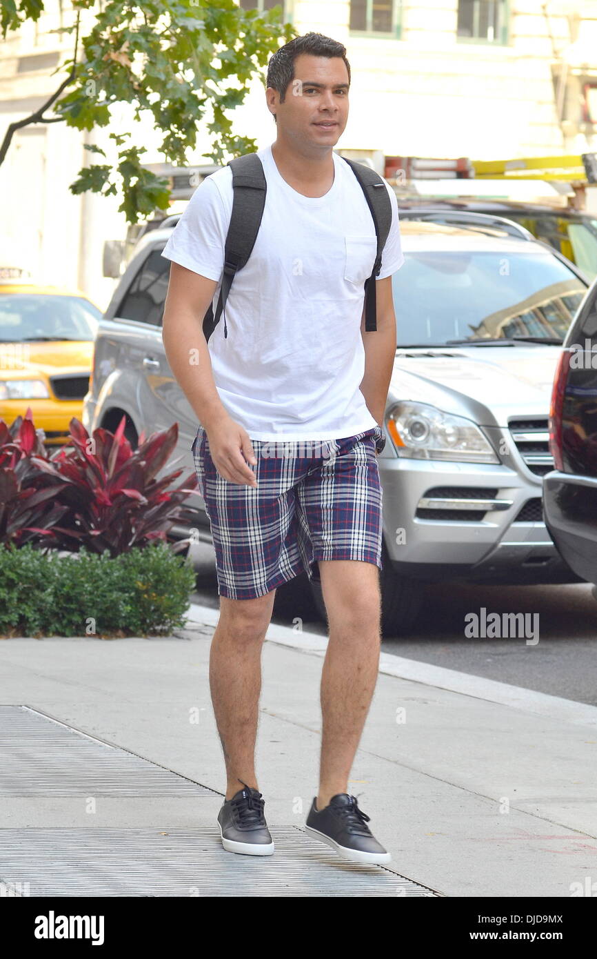 Cash Warren seen out and about in Manhattan New York City, USA - 24.07. ...