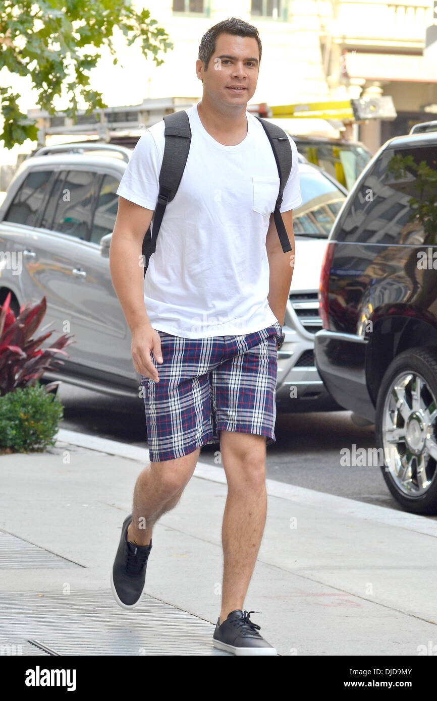 Cash Warren seen out and about in Manhattan New York City, USA - 24.07. ...