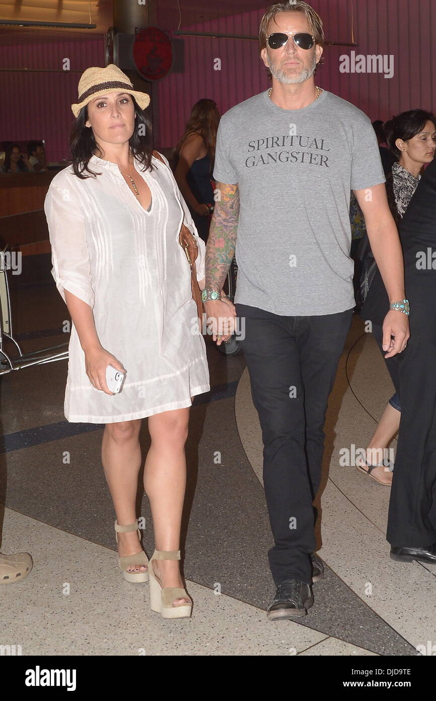 Ricki lake husband christian evans hi-res stock photography and images ...