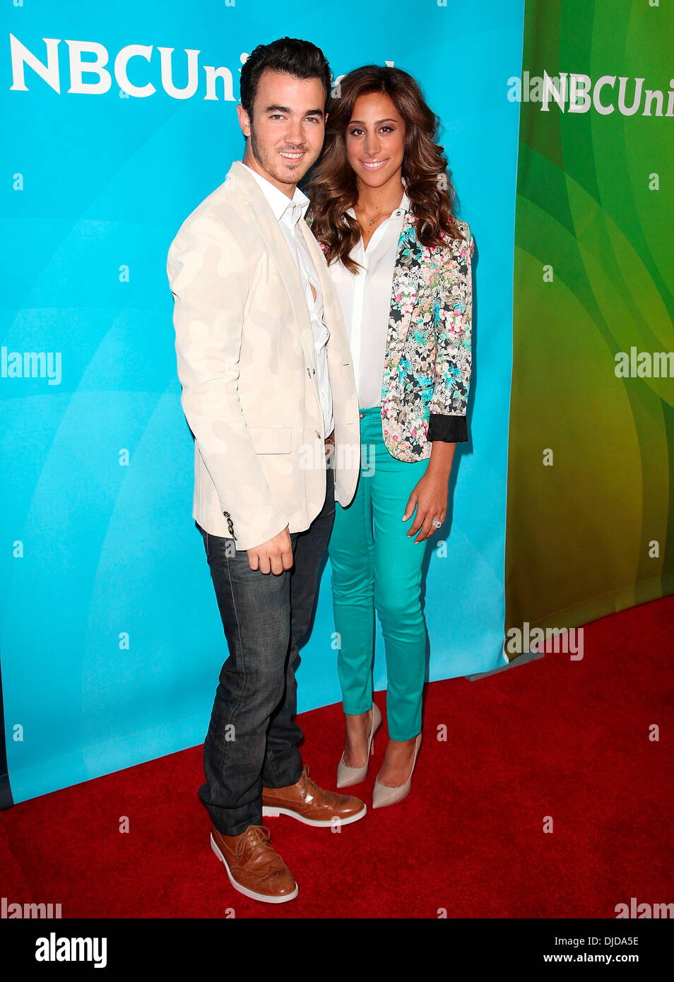 Kevin Jonas and Danielle Jonas NBC Universal Press Tour at Beverly ...