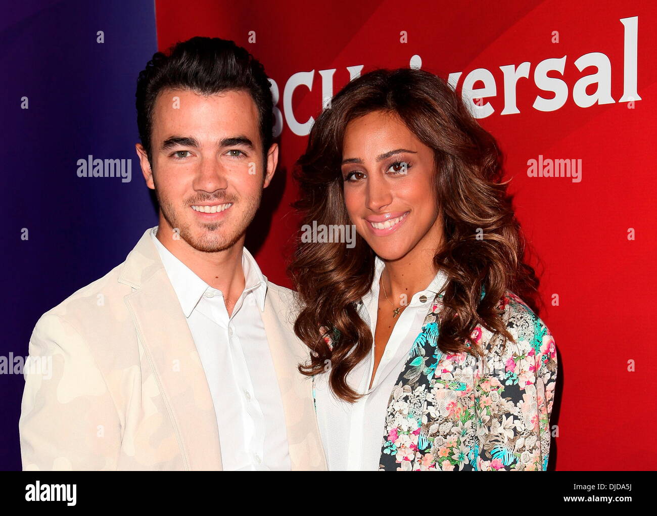Kevin Jonas and Danielle Jonas NBC Universal Press Tour at Beverly ...