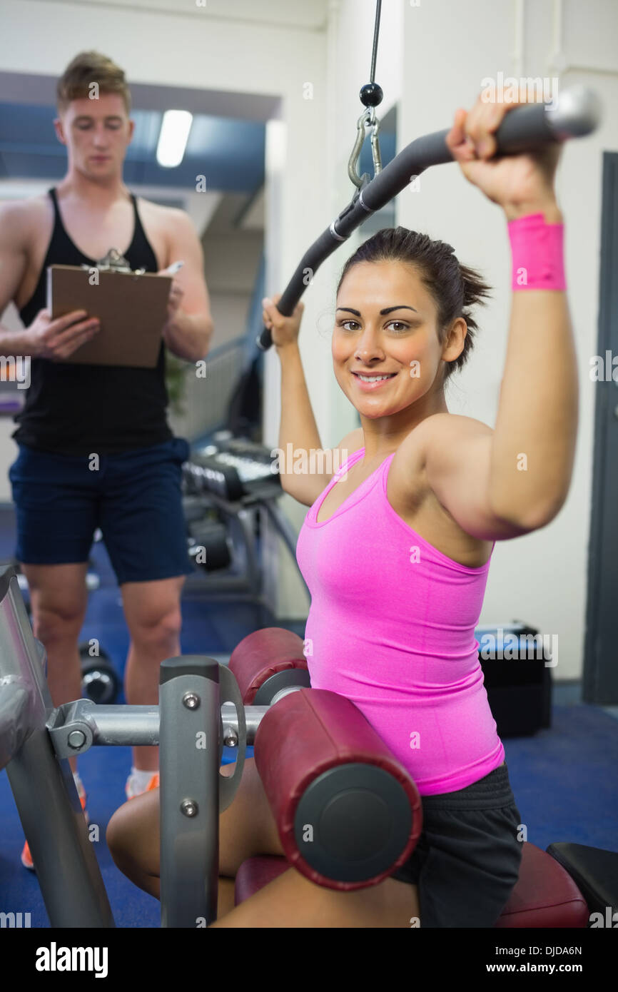 Happy training hi-res stock photography and images - Alamy