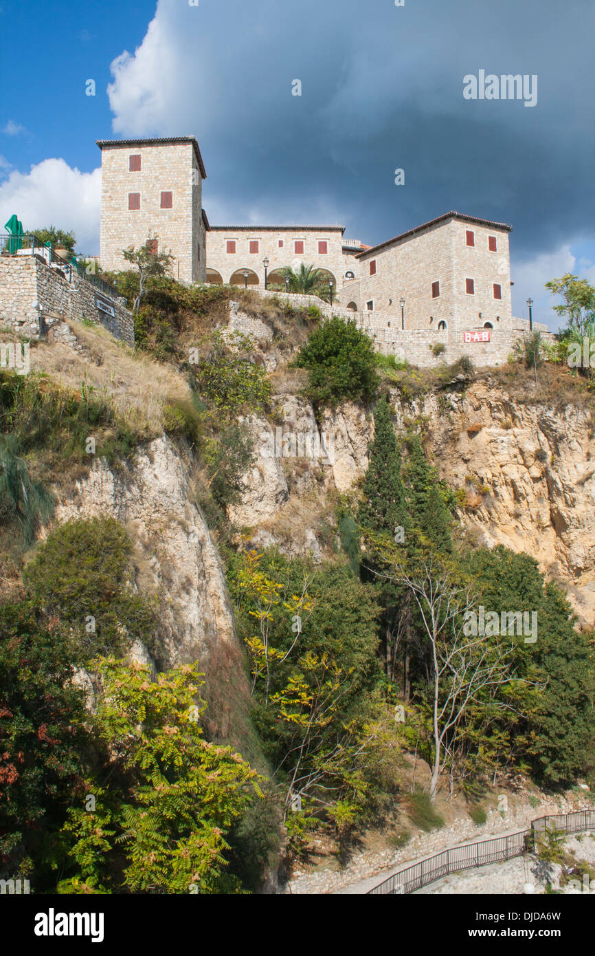 Stari Grad (Old Town) in Ulcinj, Montenegro, historically a base for ...
