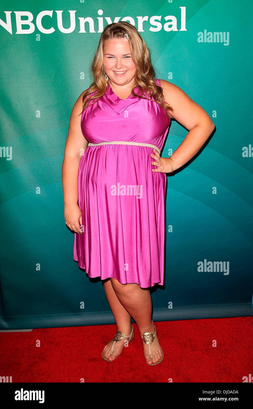 Lily Mae Harrington NBC Universal Press Tour at Beverly Hilton Hotel ...