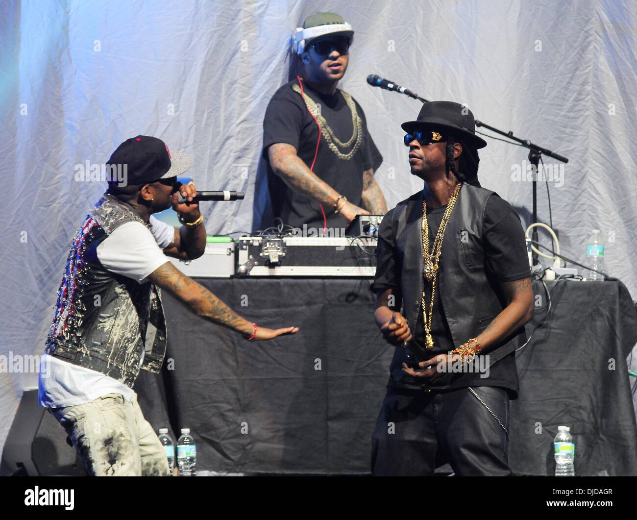2 Chainz performs during the 'Pink Friday Tour' at the James L. Knight ...